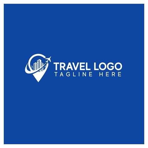 Travel Logo Design Editable Ai File Masterbundles