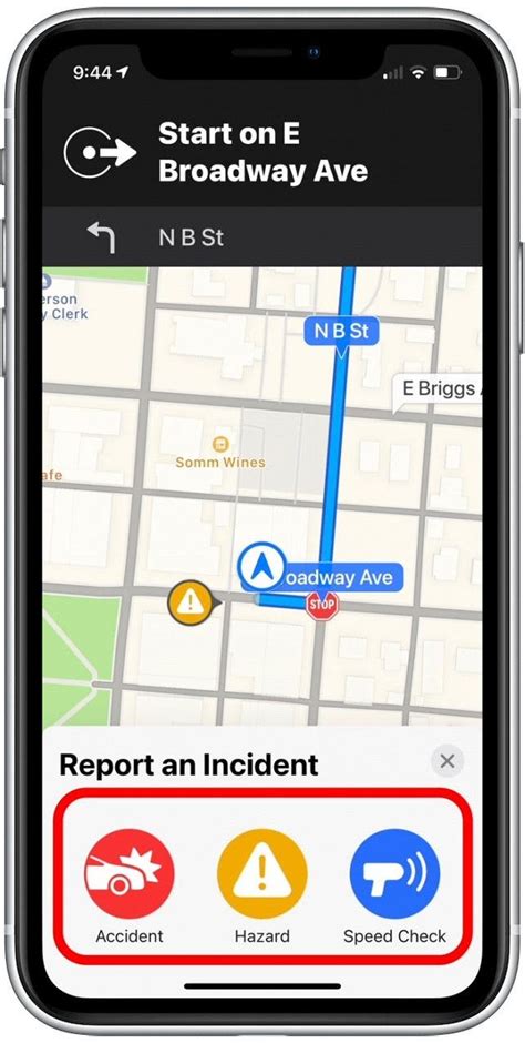 How To Report Accidents Speed Checks Hazards Using The Apple Maps App