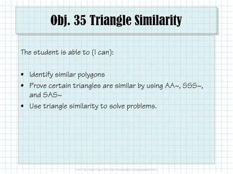 384 Triangle Similarity Ppt