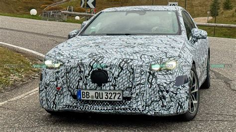 Heres The Mercedes Benz C Class Ev Cruising Through The Alps