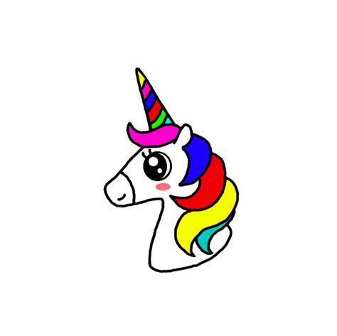 Unicorn Head Drawings