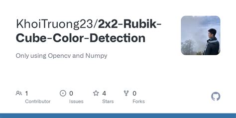 Github Khoitruong232x2 Rubik Cube Color Detection Only Using Opencv