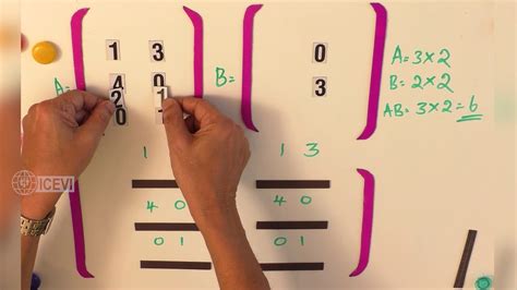 Multiplication Of 3x2 And 2x2 Matrix Youtube