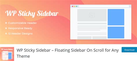 6 Best Sticky Sidebar Plugins For Wordpress 2023 Gomahamaya