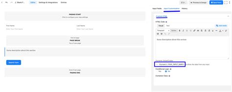Dynamic Input Values In Form Steps Fluent Forms Fluent Forms