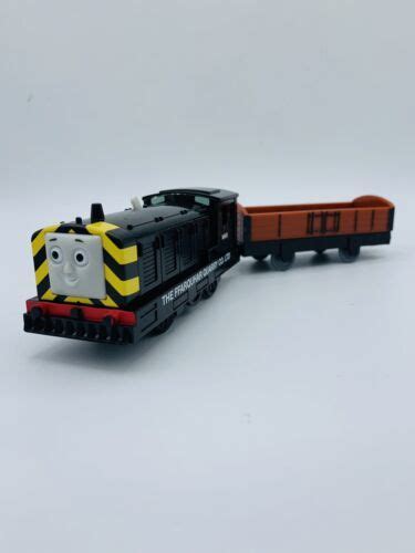 Mavis Thomas Tank Trackmaster Tomy Motorized Train With Cargo Car