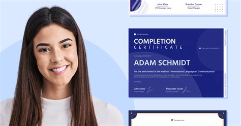 Completion Certificate Template