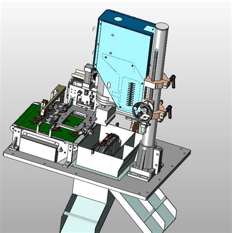 塑料件自动修毛刺机器 STEP 模型图纸下载 懒石网