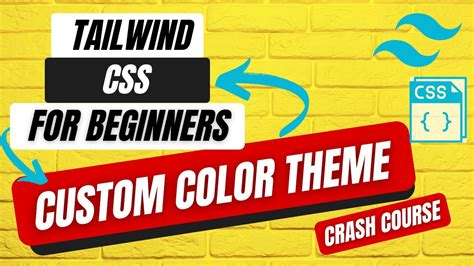 Color Theme In Tailwind Css Create Your Custom Color Theme In Tailwind Css Youtube