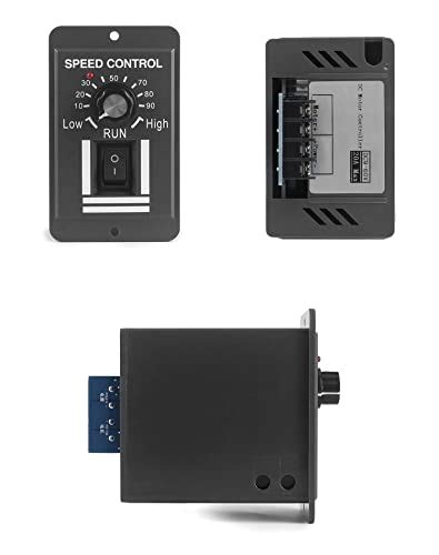 Snapklik Com DC Motor Speed Controller DC V V A PWM Brush Motor Reversible Switch