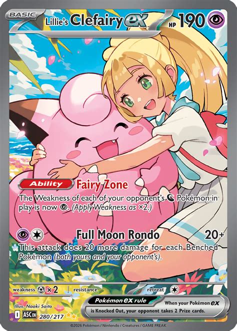 Lillies Clefairy Ex Ascended Heroes Pokemon Card Pikawiz