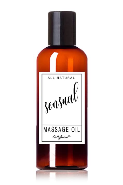 Sensual Massage Oil Saltylicious® Bath Body And Beauty Products Pty Ltd