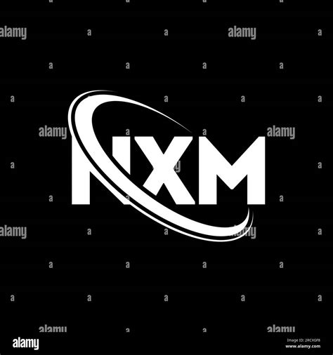 Nxm Logo Nxm Letter Nxm Letter Logo Design Initials Nxm Logo Linked With Circle And Uppercase