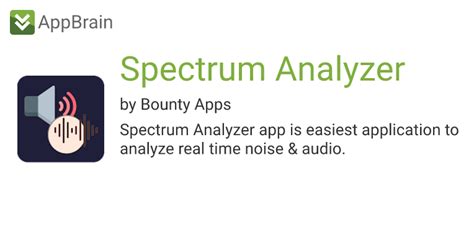 Spectrum Analyzer For Android Free App Download