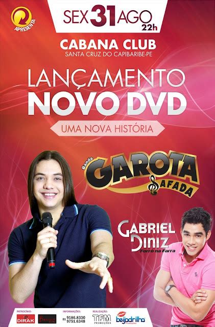 O Interior Net Garota Safada LanÇa Novo Dvd Em Santa Cruz Do Capibaribe Dia 31 De Agosto No