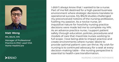 Registered Nurses Association Of Ontario Rnao On Linkedin Rn Rn Nursingcareerpathways