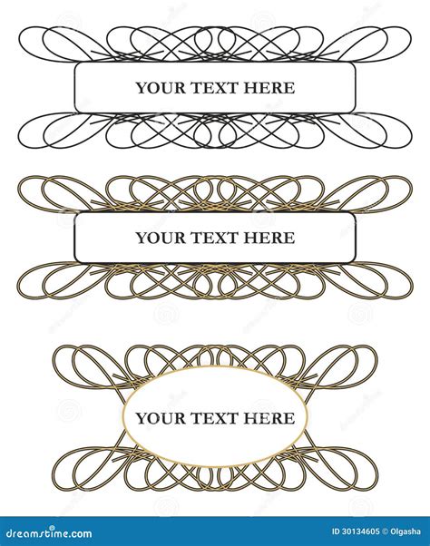 pattern for text stock vector illustration of motif 30134605