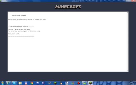 An Minecraft Error Xd [funny] Minecraft Blog