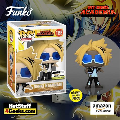 2023 New Mha Denki Kaminari Glow Funko Pop Exclusive
