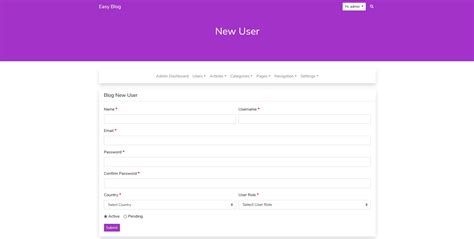 Easy Blog Php Script By Chewiscripts Codester
