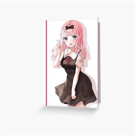 Chika Fujiwara Moka Kamishiraishi Greeting Card For Sale By