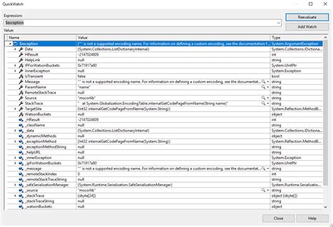 Is Not A Supported Encoding Name · Issue 1321 · Restsharprestsharp