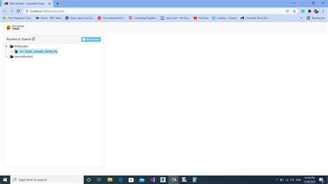 C Upload And Translate Object Using Autodesk Forge Tutorial Stack