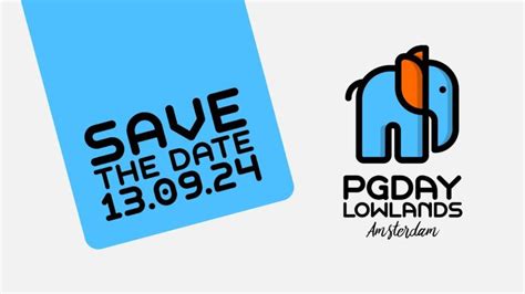 Pgday Lowlands Live Stream On Postgresql Anastasia Raspopina Posted