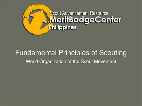 Ppt Fundamental Principles Of Scouting Powerpoint Presentation Free Download Id 3125878