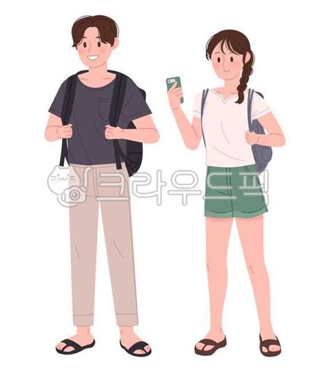 여행 여행자 트래블 트래블러 인물 사진이미지일러스트캘리그라피 Woocat작가