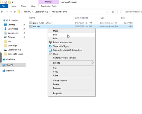 Creating A Batch Bat File In Windows Playitgg Support Pages