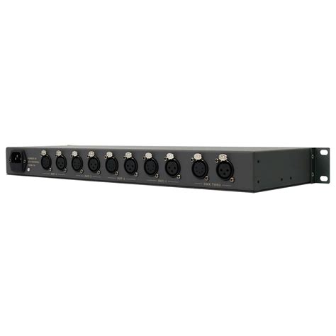 Megalite Mc1060 Mega Splitter Dmx 512 Signal Splitter With One Input And Four Outputs Goknight