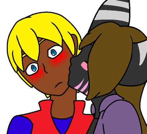Destiny Kissed Kierans Cheek 13 By Kieransonicfan On Deviantart