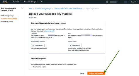Bring Your Own Key Generation And Import Process For Aws Flexible Cloud
