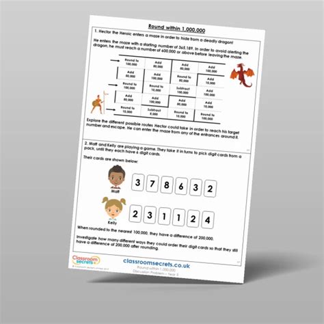 Year 5 Round Within 1 000 000 Lesson Slides Resource Classroom Secrets