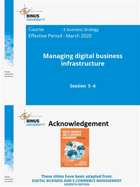 Session 5 6 Managing Digital Business Infrastructure Pdf Mobile App