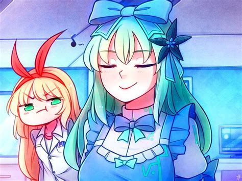 Cicini And Syaro Rabi Ribi Drawn By Speckticuls Danbooru