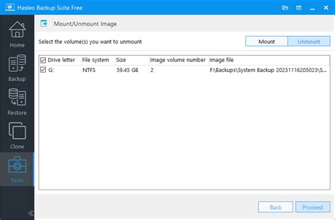 How To Mount And Unmount Backup Image Files Created By Hasleo Backup Suite