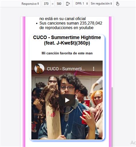 html5 ¿por que el video incrustado en un iframe en local aplica el