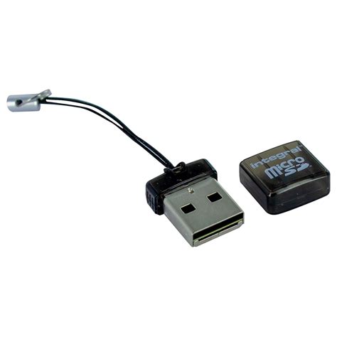 Integral USB MicroSD Memory Card Reader