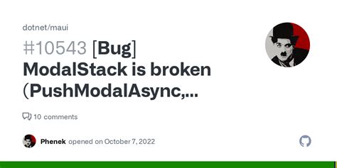 Bug Modalstack Is Broken Pushmodalasync Popmodalasync Android