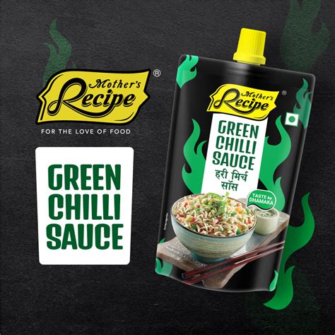 Green Chilli Sauce 85 Gm Pack Of 3 Mothers Recipe