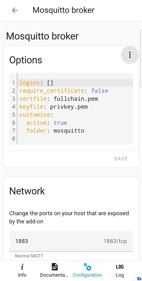 Just Installed Mosquitto Broker But Cant Start It Page 3 Configuration Home Assistant
