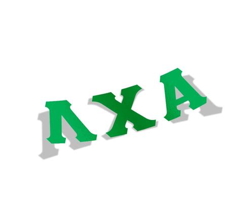Lambda Chi Alpha Big Greek Letter Window Sticker Decal — Greeku