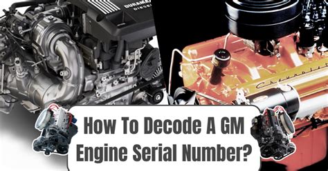 How To Decode Lookup A GM Engine Serial Casting Number