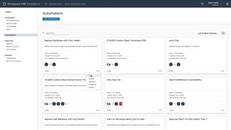 Workspace One Intelligence Automation Connector Welcome To Info Tech Layer