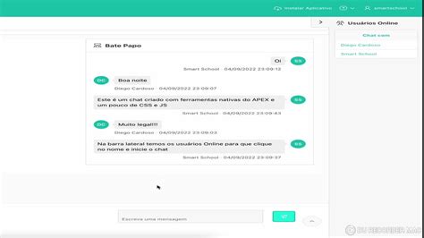 Chat Com Oracle Apex E Um Pouco De Css E Javascript Youtube