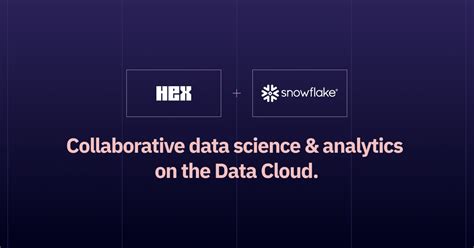 Hex Brings Cloud Native Notebooks To Snowpark