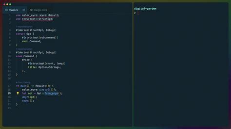 Setting Up A Subcommand With Structopt