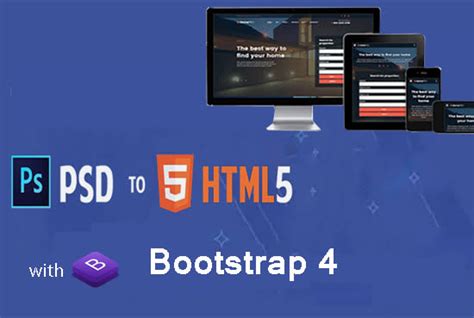 Convert Psd To Html Bootstrap Reponsive By Codex24 Fiverr